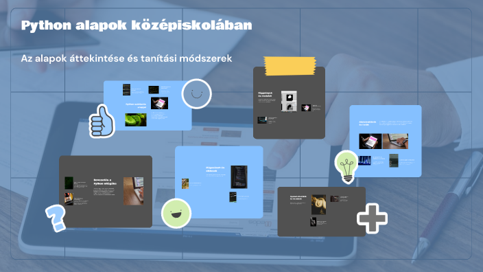 A Python alapjai középiskolások számára by Pal Popovics on Prezi