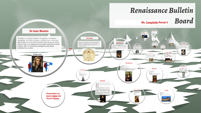 Renaissance Bulletin Board by jessica kofod on Prezi