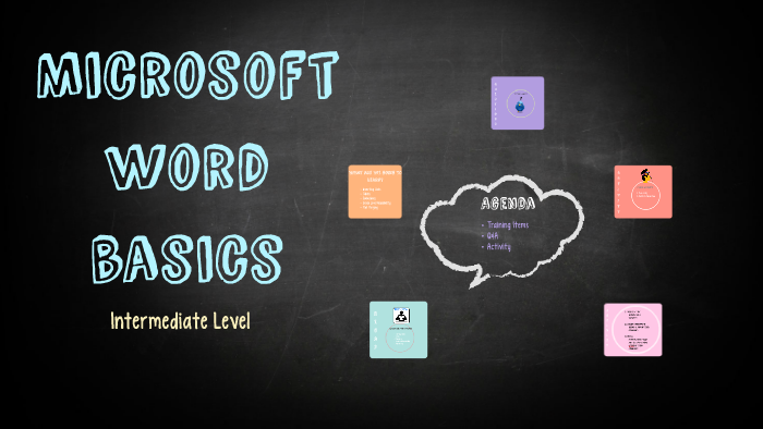 MICROSOFT WORD BASICS (INTERMEDIATE) by Connilynn Sadie on Prezi