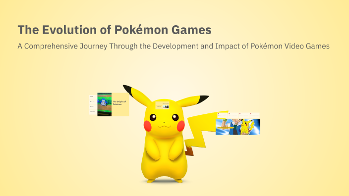 The Evolution of Pokémon Games by Kosi N on Prezi