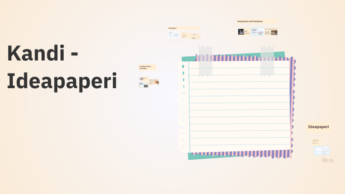Kandi Ideapaperi by Veera Illikainen on Prezi