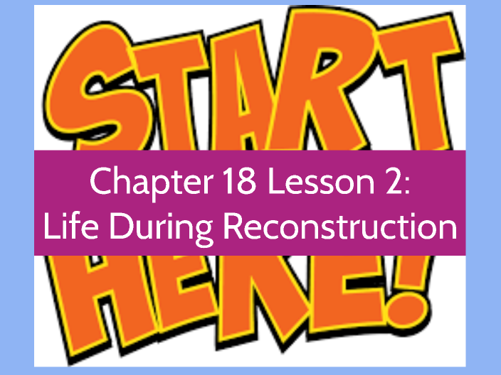 Lesson 2: Life During Reconstruction by Perri McKinnon on Prezi