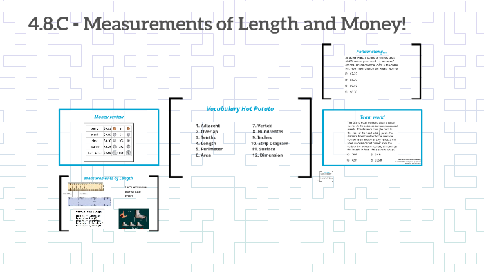 4.8.C - Measurements of Length and Money! by on Prezi