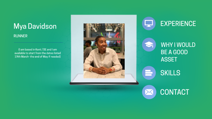 RUNNER (JAN 2022) by Mya Davidson on Prezi