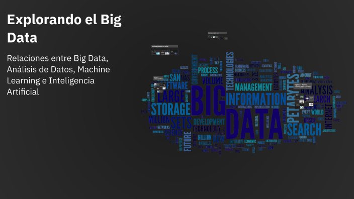 Explorando el Big Data by ismael si on Prezi