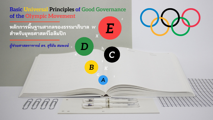 Good Governance of the Olympic Movement by Suriyan Somphong on Prezi