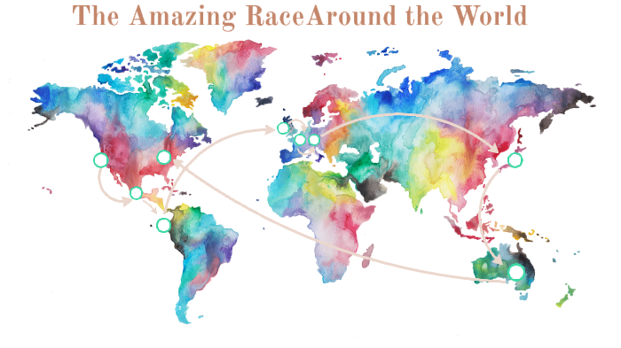 The Amazing Race Around the World by Caroline Astle on Prezi