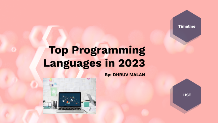 Top Programming Languages In 2023 By Dhruv Malan On Prezi 1417