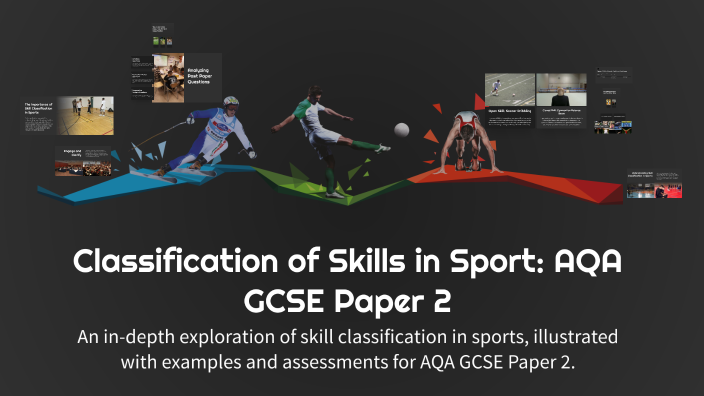 Classification of Skills in Sport: AQA GCSE Paper 2 by Jonathon Fox on ...