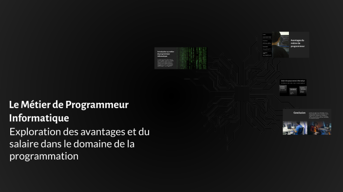 Le Métier de Programmeur Informatique by esteban lagourde on Prezi