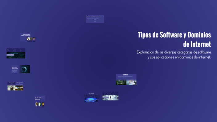Tipos de Software y Dominios de Internet by Trinity gramajo on Prezi