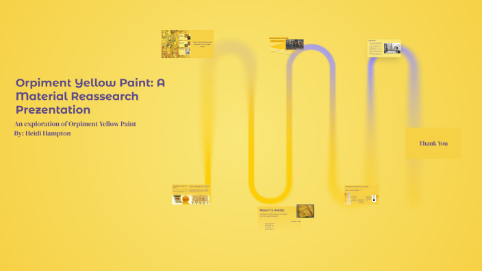 Orpiment Yellow Paint Themed Flowchart by Heidi Hampton on Prezi
