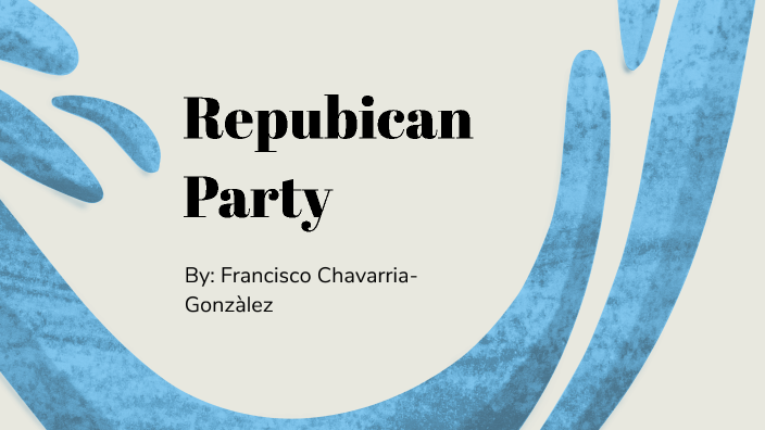 Political Parties One Pager by Francisco Chavarria-Gonzalez on Prezi