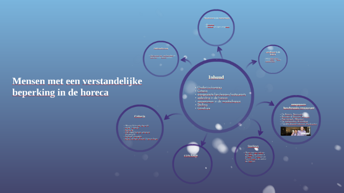 Mensen met een verstandelijke beperking in de horeca by Wilke Westerneng on Prezi
