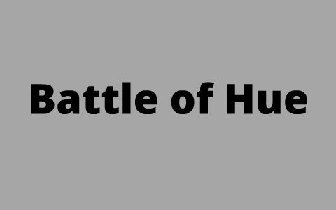 Battle of Hue by Brad Fite