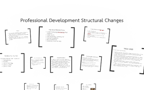 Professional Development Structural Changes by Travis Seaman on Prezi