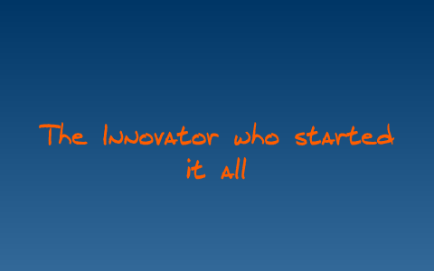 The person who invented the rocket! by Colton Siegel on Prezi