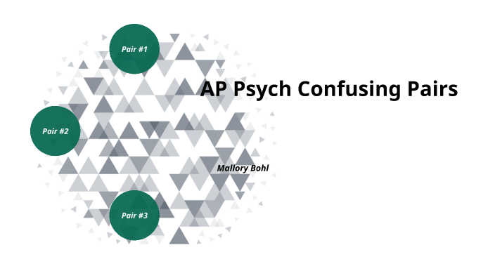 Confusing pairs by Mallory Bohl on Prezi