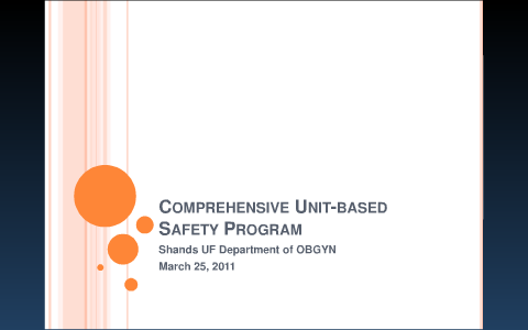 Comprehensive Unit-based Safety Program by Sharon Byun