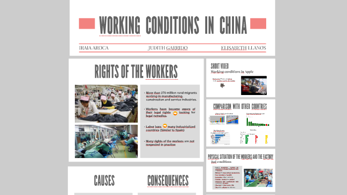 WORKING CONDITIONS IN CHINA by Eli Llanos on Prezi