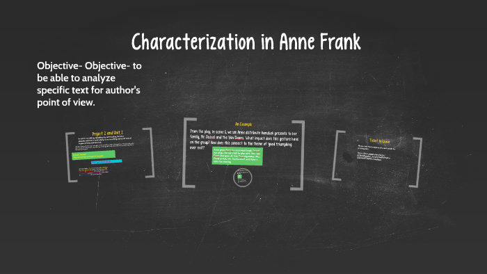 English 8B-- Characterization and Theme in Anne Frank by Kelly Sandeen ...