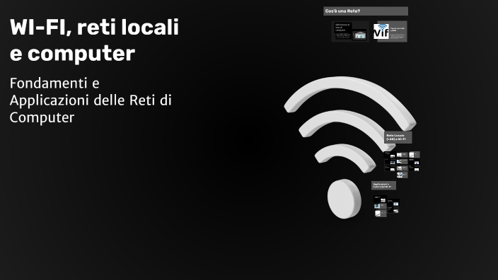 WI-FI, reti locali e computer by matteo sendrea on Prezi