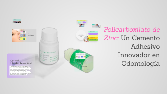Policarboxilato de Zinc: Un Cemento Adhesivo Innovador en Odontología ...