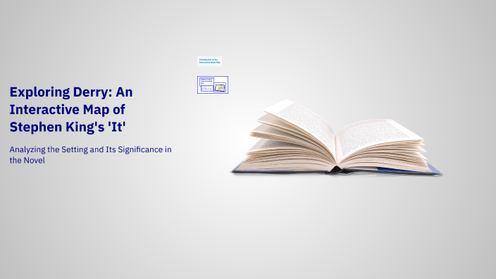 Exploring Derry: An Interactive Map of Stephen King's 'It' by Maria ...