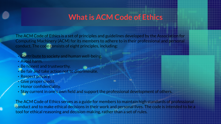ACM / IEEE Code of Ethics by Arslan Yameen on Prezi