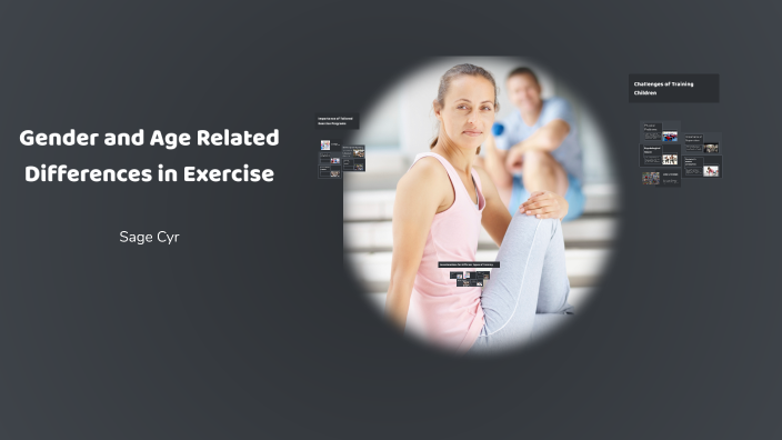 Gender and Age Related Differences in Exercise by Sage Cyr on Prezi