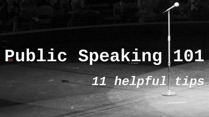 Public Speaking 101 by JP Maypa on Prezi