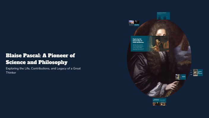 Blaise Pascal: A Pioneer of Science and Philosophy by Dominik Vávra on ...