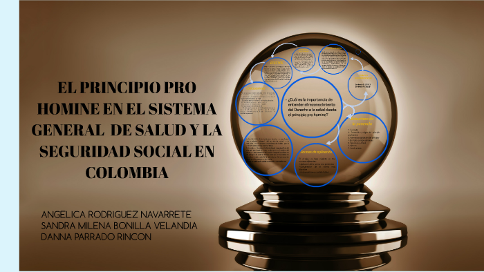 EL PRINCIPIO PRO HOMINE EN EL SISTEMA GENERAL DE SALUD Y LA by Danna ...