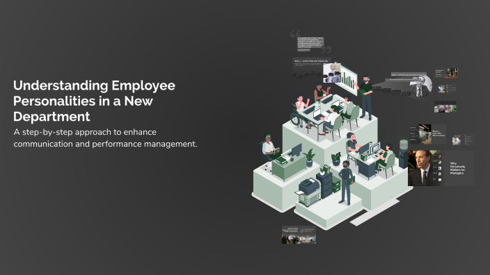 Understanding Employee Personalities in a New Department by Kobe Ervin ...
