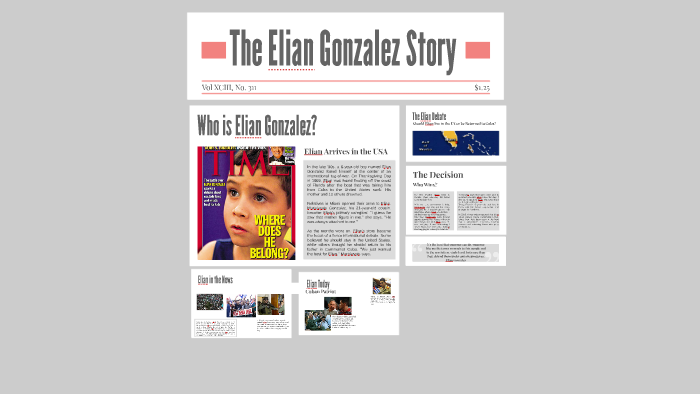 The Story of Elian Gonzalez by Sandra Matthews on Prezi
