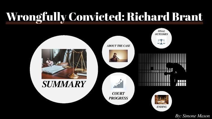 Wrongfully Convicted - Richard Brant by Simone Mason on Prezi