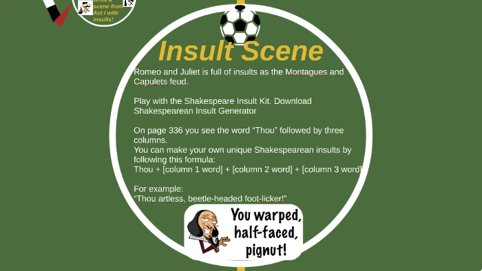 Insult Scene by on Prezi