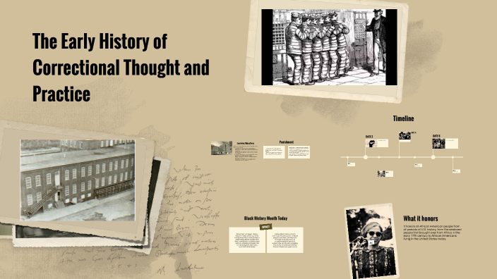 The Early History of Correctional Thought and Practice by cara johnson ...