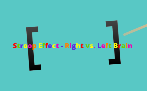 Stroop Effect - Right vs. Left Brain by Amanda Brehmer on Prezi