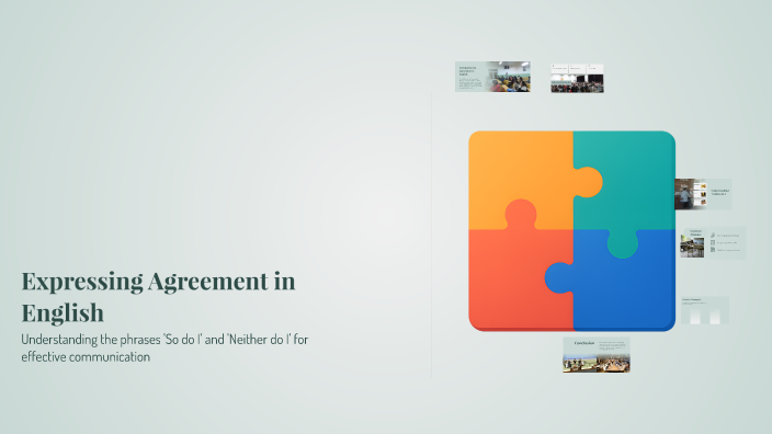 Expressing Agreement in English by Татьяна Ковалева on Prezi
