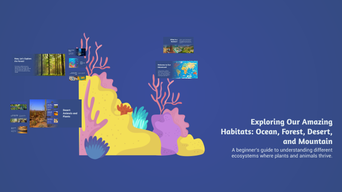 Exploring Our Amazing Habitats: Ocean, Forest, Desert, and Mountain by ...