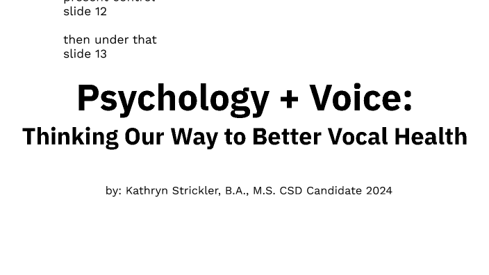 voice and stress map by Annika Wilson on Prezi