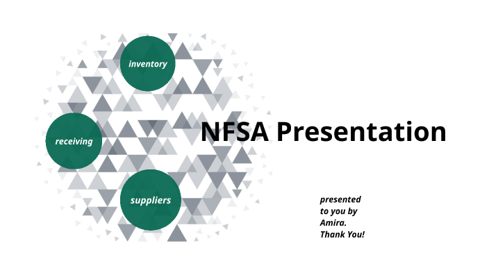 NFSA training presentation by Amira Tarek on Prezi