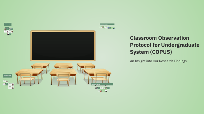 Classroom Observation Protocol for Undergraduate System (COPUS) by Syed ...