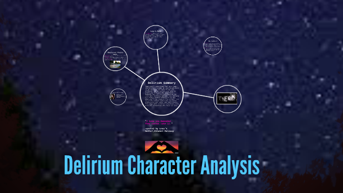 Delirium Character Analysis by Mackenzie Grandstaff by Mackenzie ...