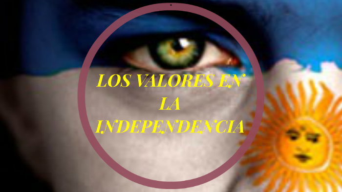 LOS VALORES EN LA INDEPENDENCIA by silvia soriano on Prezi