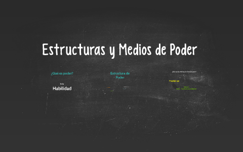 Estructuras y Medios de Poder by David Ruiz