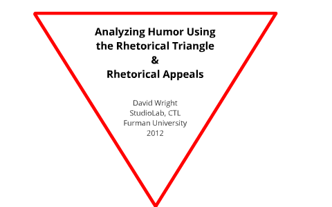 The Rhetorical Triangle & Rhetorical Appeals by David Wright on Prezi