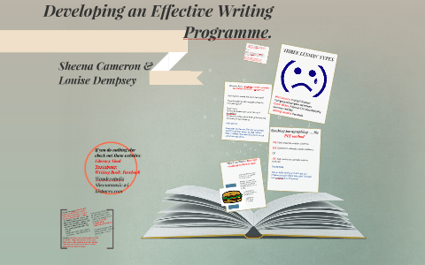 Developing an Effective Writing Programme. by Heidi Mathieson