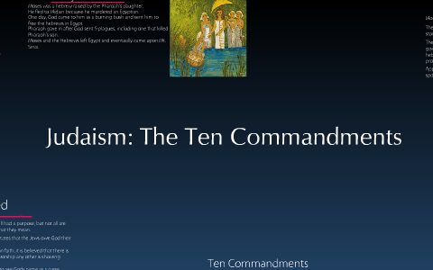 Judaism: The Ten Commandments by Rachel Davis on Prezi